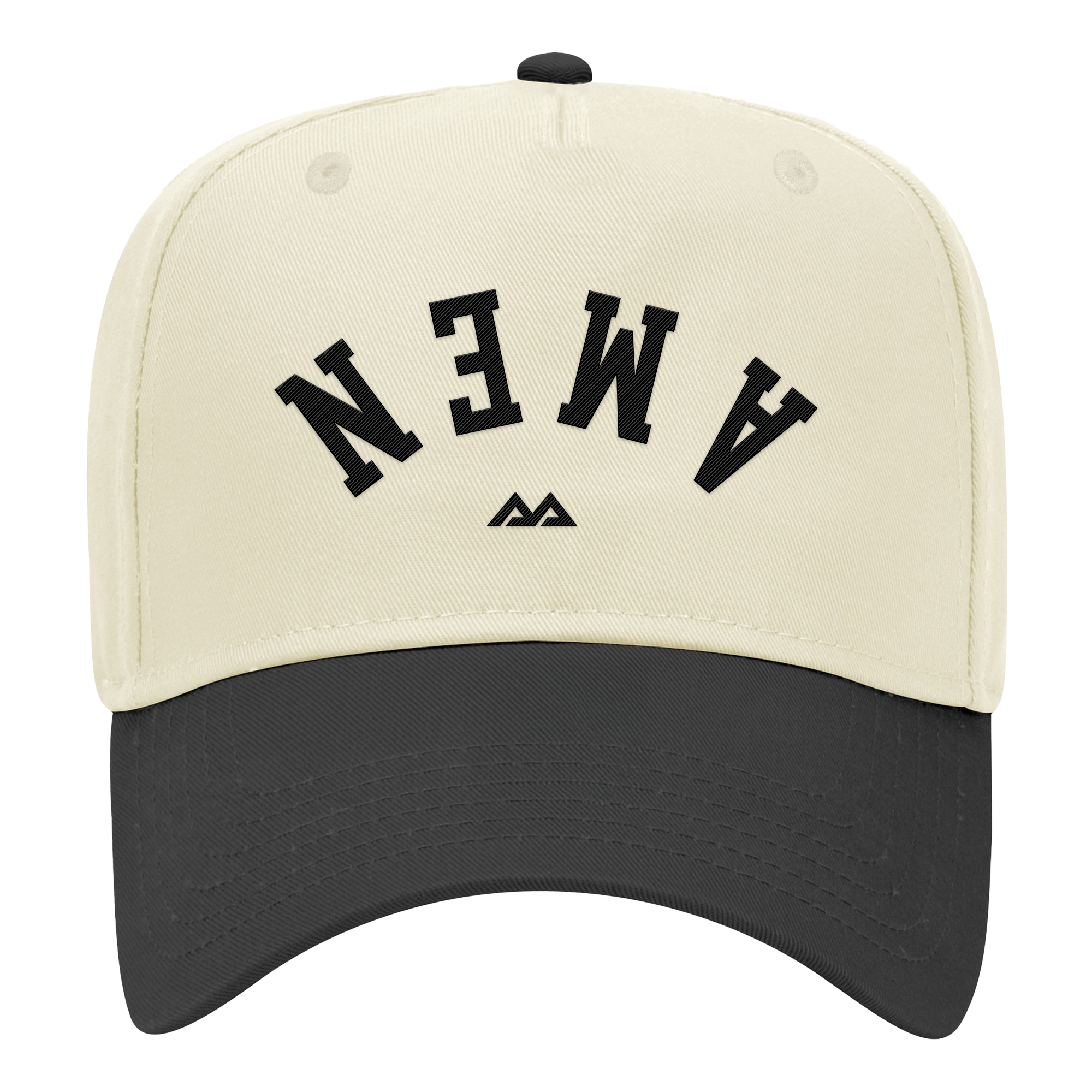 Amen Flipped Two-Tone Snapback Hat – Aloha and Amen